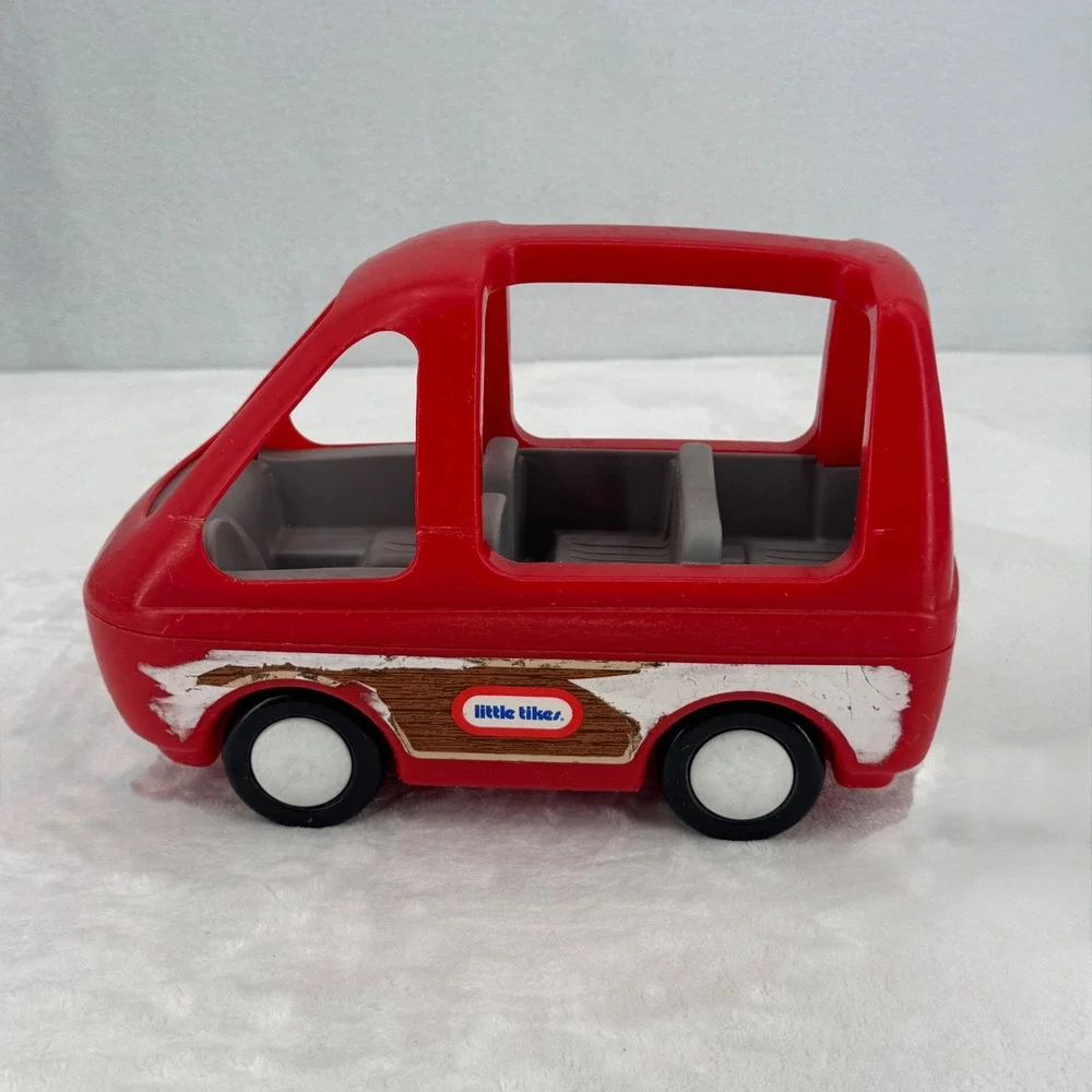 Little Tikes | Toys | Vtg 98s Little Tikes Red Van Kids Dollhouse Toy ...